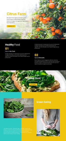 Recipes and cook lessons HTML Template