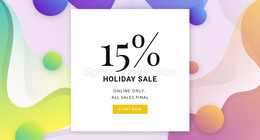 Sale HTML Templates