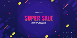 Sale HTML Templates