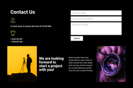 130 Contacts Website Templates