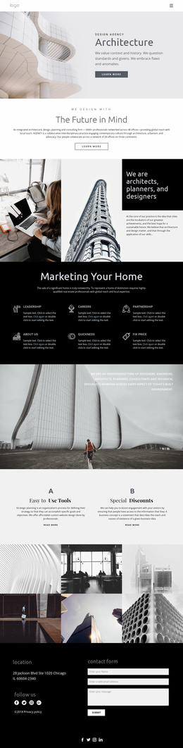 280 Architecture & Building Website Templates