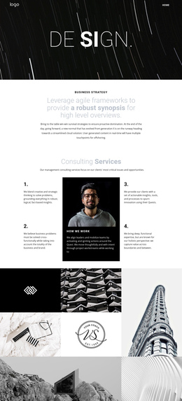 Amazing portfolio One Page Template
