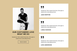 210 Testimonials HTML Templates