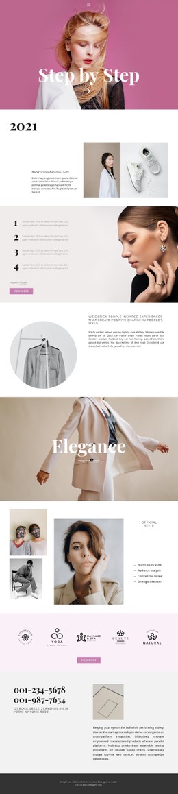 Hanna Verhees Blog CSS Template