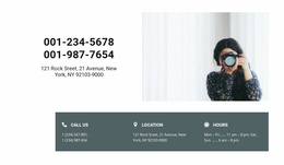 130 Contacts Website Templates
