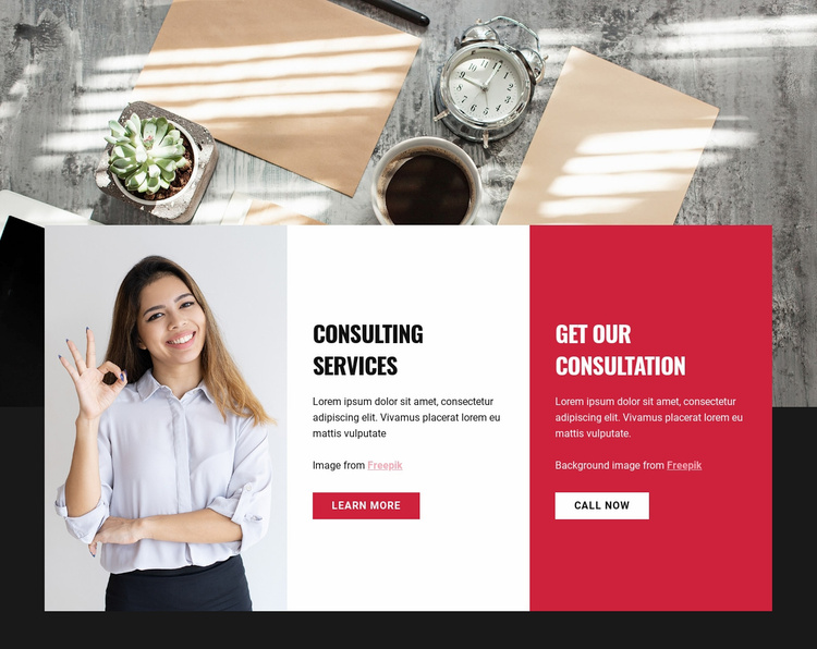 Transform your organization Website Template