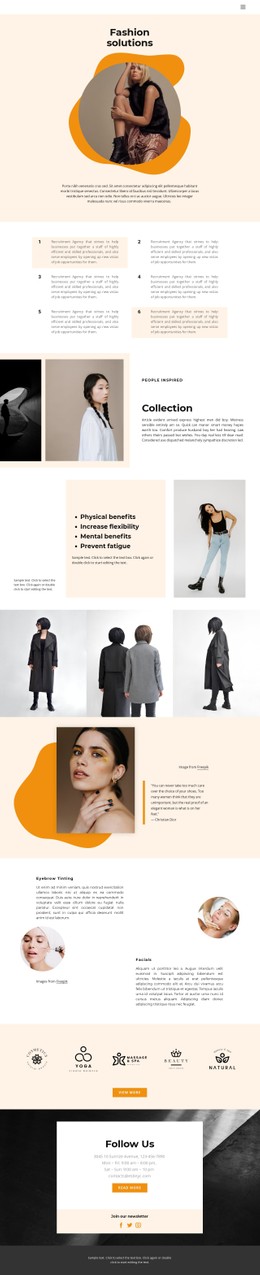 Aesthetic CSS Templates