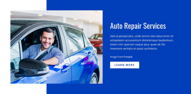 Squarespace Car Dealership Template Rosendo dewese