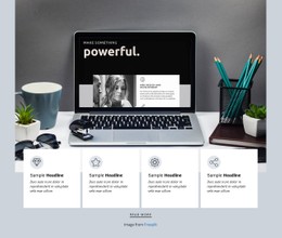 10 years of design experience CSS Template