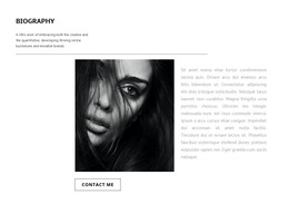 Biography HTML Templates