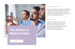 Medical One Page Templates