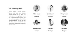 230 Team HTML Templates