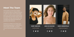 190 Team HTML Templates