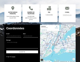 130 Contacts Modèles de sites Web
