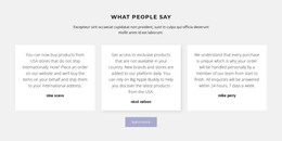 Web developer job profile HTML Template