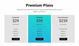 Pricing Website Templates