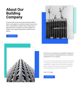 340 Architecture & Building CSS Templates