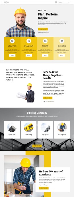 340 Architecture & Building CSS Templates