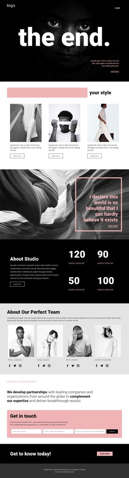 Web developer portfolio HTML Template