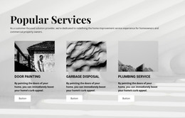Service HTML Templates